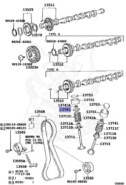 13741-16010 - Toyota - Valve Spring Retainer - Nengun Performance