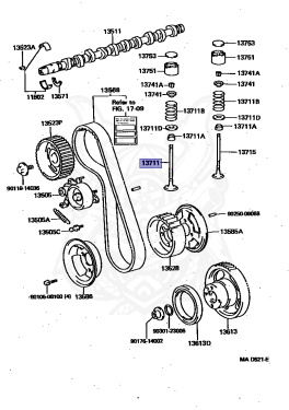 13711-17010 - Toyota - Valve, Intake - Nengun Performance