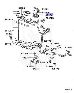 MU800991 - Mitsubishi - Battery Terminal - Nengun Performance