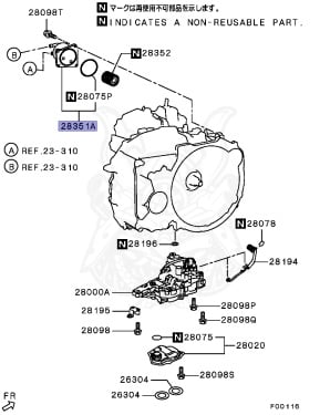 2920A097 - Mitsubishi - A/T Oil Cooler Assy - Nengun Performance