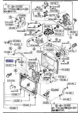 N337-15-610 - Mazda - Water Level Sensor - Nengun Performance