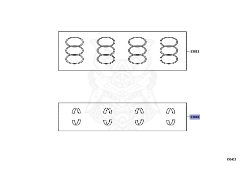 SU003-00152 - Toyota - Connecting Rod Bearing - Nengun Performance