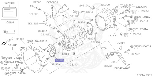 32111-VB000 - Nissan - Front Cover Assembly - Nengun Performance