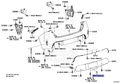 90959-01625 - Toyota - Clip - Nengun Performance