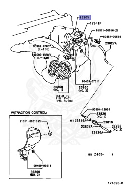 90917-11022 - Toyota - Fuel Filter, No.1 - Nengun Performance