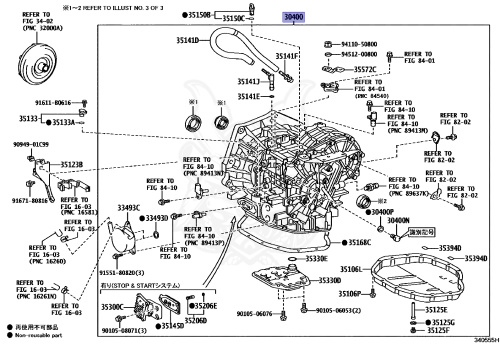 30400-52152 - Toyota - Continuously Variable Transaxle Assy - Nengun ...