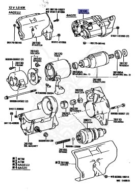 28100-15130 - Toyota - Starter Assy - Nengun Performance