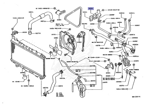 16331-16090 - Toyota - Water Outlet - Nengun Performance