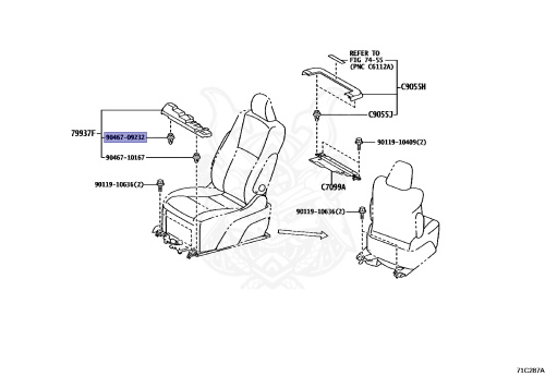 90467-09232 - Toyota - Clip - Nengun Performance