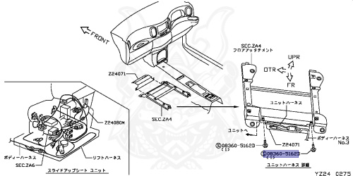 08360-5162D - Nissan - Screw - Nengun Performance