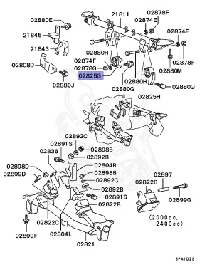 MB581114 - Mitsubishi - Rear Engine Mount Cushion - Nengun Performance