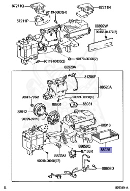 88508-50080 - Toyota - Air Filter Sub-assy - Nengun Performance