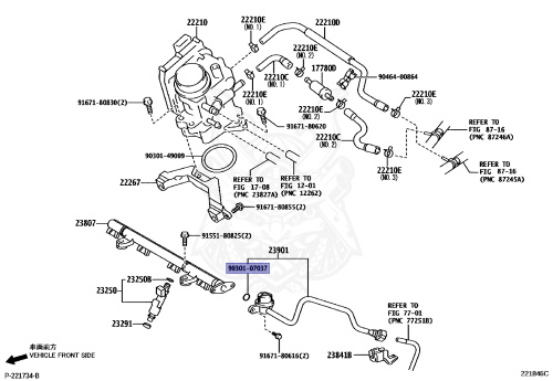 90301-07037 - Toyota - Ring, O (for Fuel Injector) - Nengun Performance