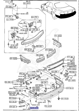 9987-80-516 - Mazda - Tapping Screw - Nengun Performance
