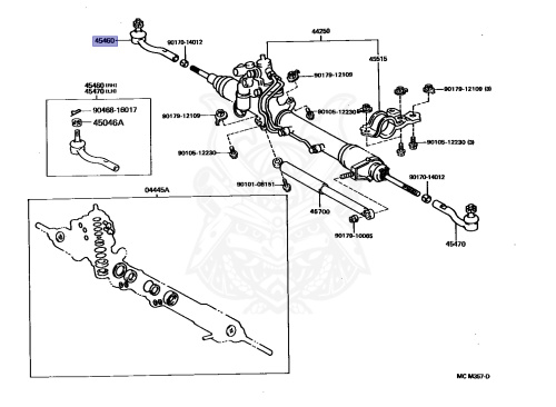 45460-39365 - Toyota - Tie Rod Assy, Rh - Nengun Performance