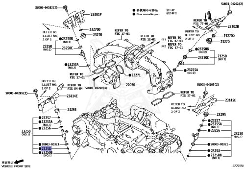 SU003-05632 - Toyota - Fuel Injector Back-up Ring, No.3 - Nengun ...