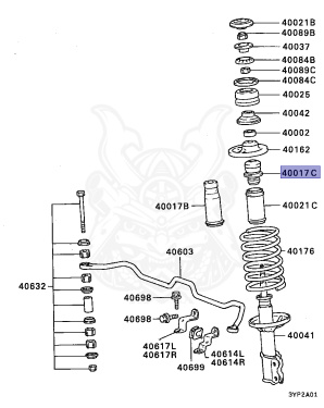MB303069 - Mitsubishi - Front Susp Strut Damper - Nengun Performance