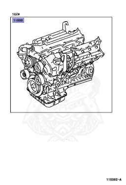 19000-32140 - Toyota - Partial Engine Assy - Nengun Performance