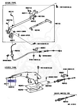 90501-10085 - Toyota - Compression Spring (for Parking Brake Pawl Rod ...