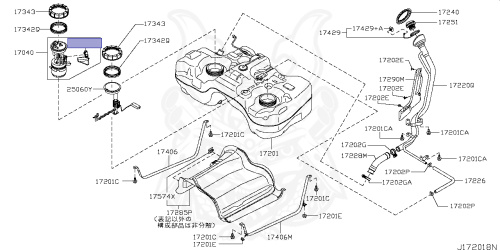 25060-JG01A - Nissan - Fuel Level Sensor - Nengun Performance