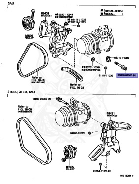 90099-04950 - Toyota - Bolt - Nengun Performance
