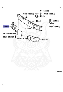 52102-60150-B0 - Toyota - FRONT BUMPER EXTENSION, RH - Nengun Performance