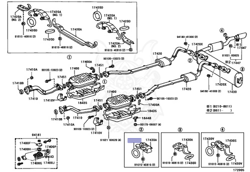 90301-33001 - Toyota - Exhaust Rubber - Nengun Performance