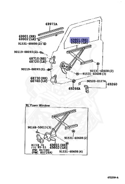 69801-60020 - Toyota - Glass Lifter - Nengun Performance