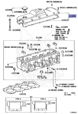 11210-67010 - Toyota - Cylinder Head Cover Sub-assy - Nengun Performance