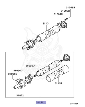 MR581616 - Mitsubishi - Rear Propeller Shaft Kit - Nengun Performance