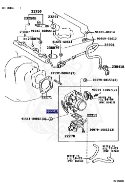 22210-22110 - Toyota - Throttle Valve - Nengun Performance