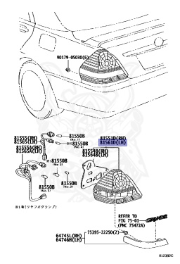 81561-2A180 - Toyota - Rear Lamp - Nengun Performance