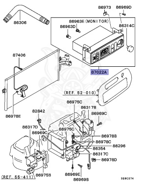 MR201367 - Mitsubishi - Auto A/C Controller Assy - Nengun Performance