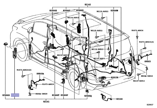 82666-58320 - Toyota - CONNECTOR HOLDER, NO.10 - Nengun Performance