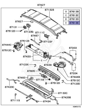 MR117055 - Mitsubishi - A/C PIPING O-RING - Nengun Performance