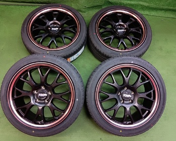 MID Wheels - RMP 820F/New tires 18 inch set of 4 - Nengun Performance