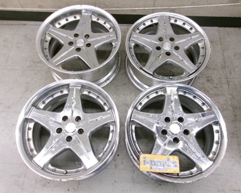 Work Wheels - Euroline SL/18 inch aluminum set of 4 - Nengun Performance