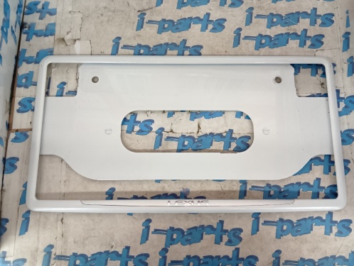 Lexus - Used! Genuine Lexus license plate frame (1 piece) - Nengun ...