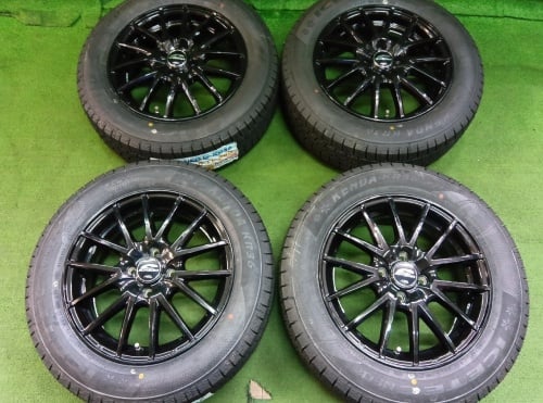 MID Wheels - SCHNEIDER/New studless tires 15 inch x 4 - Nengun Performance