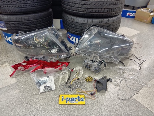 Toyota - Junk 30 Alphard genuine headlight set (left and right ...
